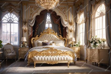 Premium Ai Image Victorian Bedroom Decor Classic Elegance Revisited