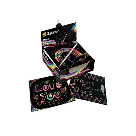 Magic Rainbow Scratch Notes Rb Skyshop