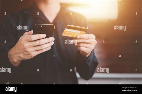 Mobile Payment With Wallet App Via Smartphone And Credit Card