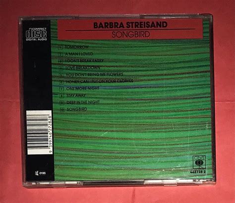 Barbra Streisand Songbird Cd Hobbies And Toys Music And Media Cds