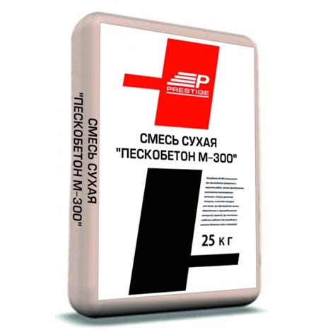 Пескобетон Престиж М 300 25 кг — купить в Петровиче в Санкт Петербурге цена за штуку
