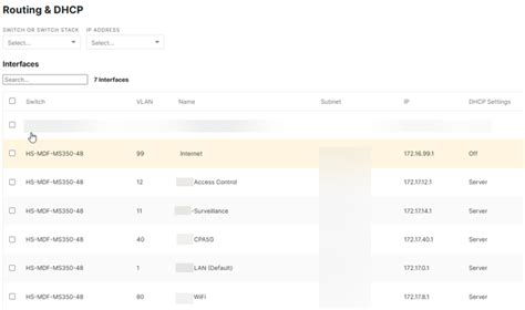 Assigning Dhcp To Vlan The Meraki Community