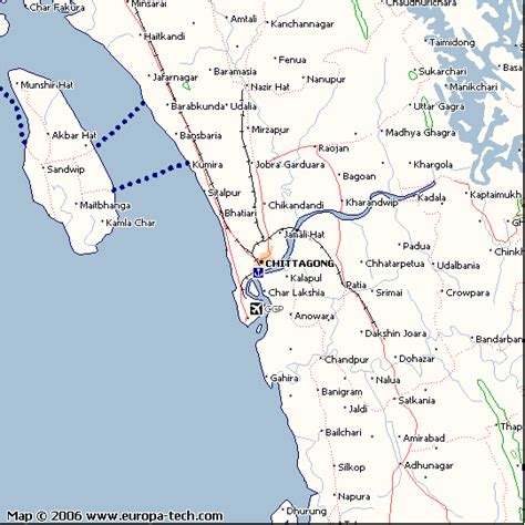 Amar Voobon Chittagong Map