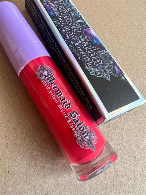 Ruby Doom Liquid Velvet Lipstick Mermaid Salon