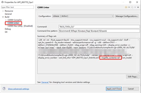 TMS320F28377D CCS设置通过 out或者map文件获取结构体成员的地址 C2000 微控制器论坛 C2000 微