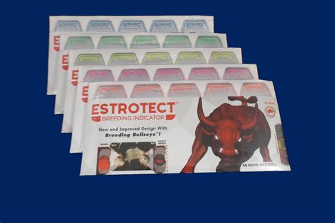 estrotect heat detection patch 50pk pacificvet