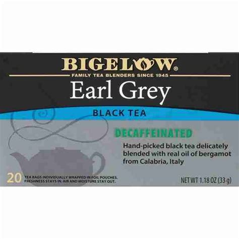 Bigelow Decaffeinated Earl Grey Black Tea Soups Online