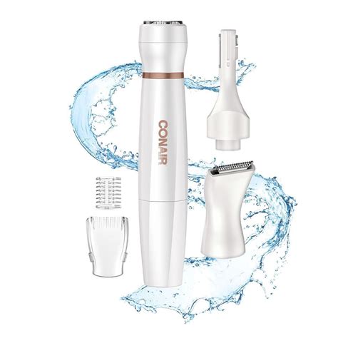 Escova Rotativa Hydro Fusion E Depilador Conair All In One 127V
