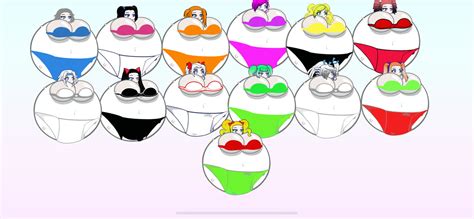 Inflated Girls By Kingdab28 On Deviantart
