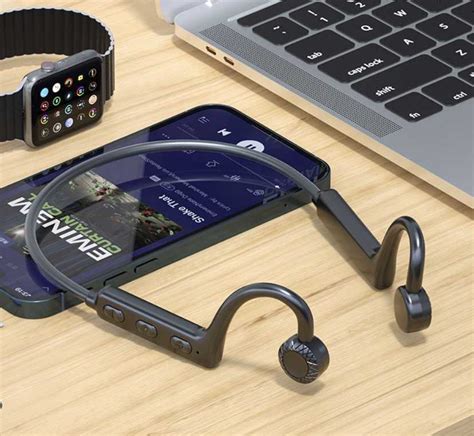 【未使用】1円〜送料無料 2022年最新 骨伝導 イヤホン イヤフォン Bluetooth 51 耳掛け ワイヤレス ヘッドホン
