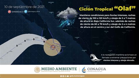 Huracán Olaf Pierde Fuerza Pero Sigue Causando Lluvias En Noroeste De