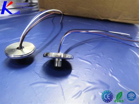 Stainless Steel M12 4pin Male Circular Flange Socket Connector With