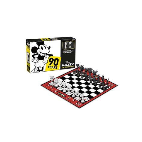 Disney Jeu d échecs Collector s Set Mickey The True Original