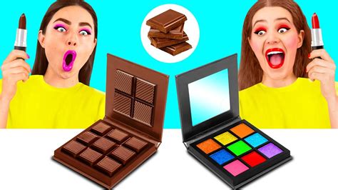 Real Food Vs Chocolate Food Challenge Funny Moments By Teenteam
