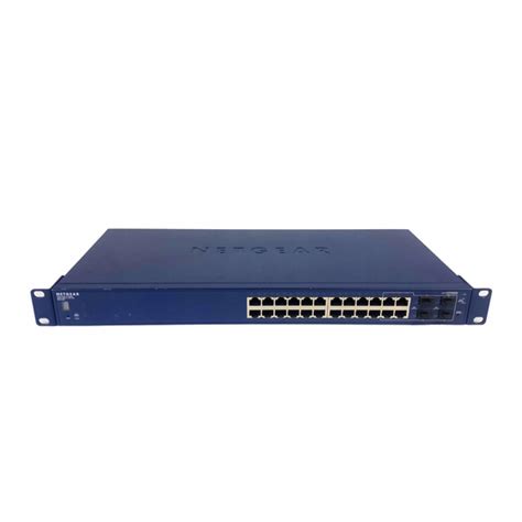 Netgear Gs724ts Prosafe 24 Port Gigabit Stackable Smart Switch Software Administration Manual