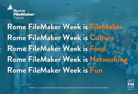 Connecting With The Filemaker Community And Sharing Our Vision At Rome