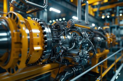 premium photo aidriven predictive maintenance for machinery