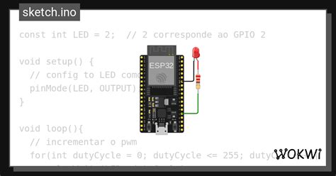 AnalogWrite Wokwi ESP STM Arduino Simulator