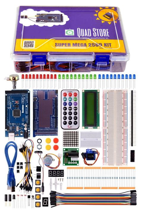Quad Store Super Mega Kit Compatible With Arduino IDE Beginner S Kit Quad Store
