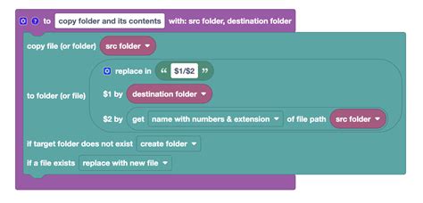 Solved Automation Blocks Copy Folder And Contents Adobe Community