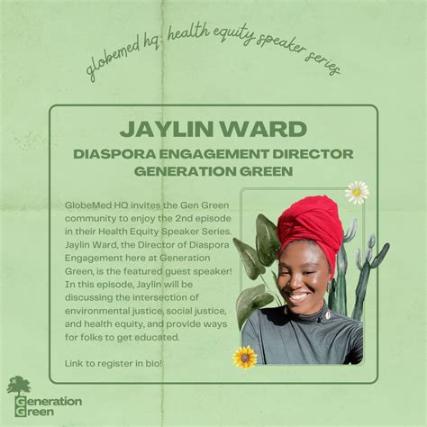 Im So Excited To Speak On Environmental Liberation Through A Community Health Lens Be Sure To