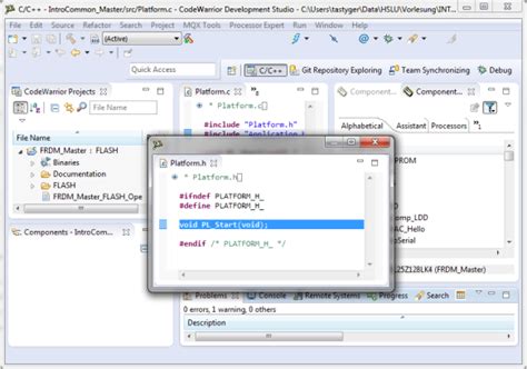 New Codewarrior For Mcu105 Mcu On Eclipse