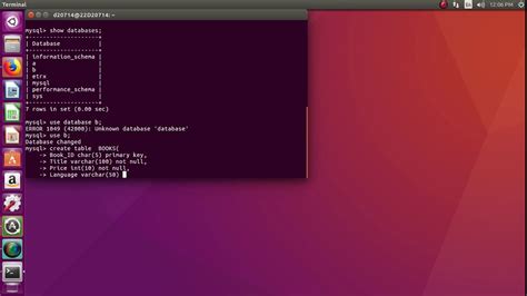 dbms introduction to mysql youtube