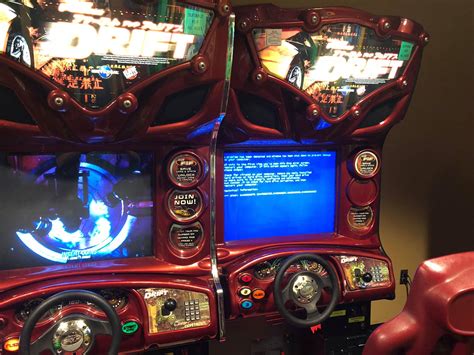 Fast And Furious Drift Arcade Machine At My Local Movie Theater Rpbsod
