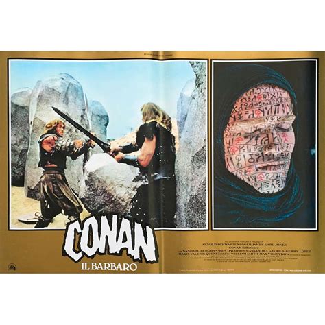 Conan The Barbarian Movie Poster 18x26 In