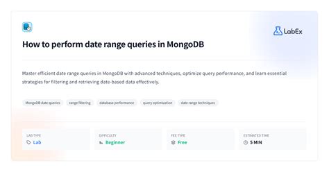 How To Perform Date Range Queries In Mongodb Labex