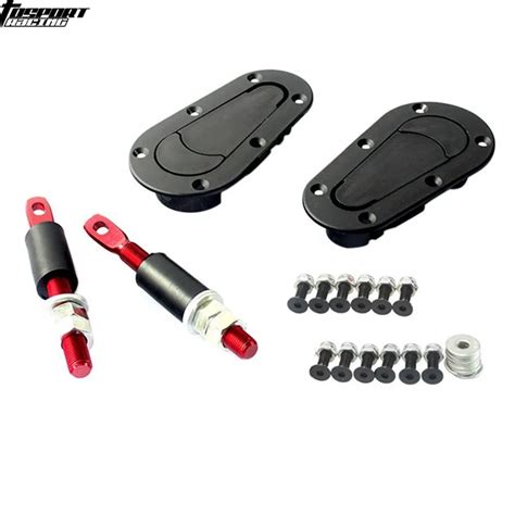 Buy Universal Racing Car Bonnet Plus Flush Hood Latch