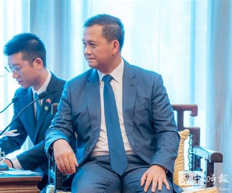 洪玛耐总理会见中国国机重装集团董事长韩晓军（组图） 柬中時報