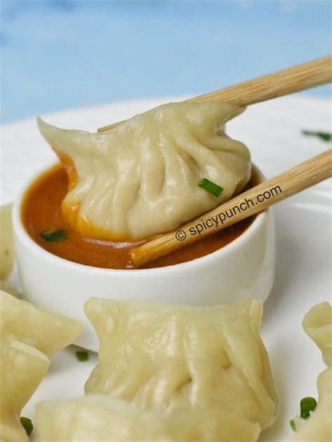 Making Steamed Chicken Momos Street Style Chicken Dumplings Spicy