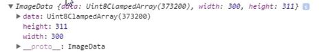 将图像转换为ImageDataUint8ClampedArray javascript html5 canvas Dev59