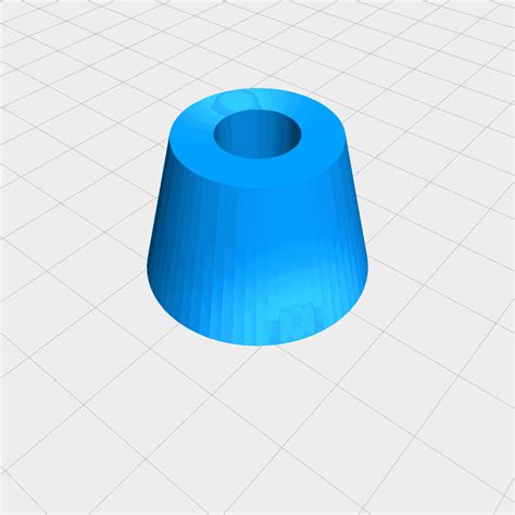 Truncated Cone With Hole Customizable