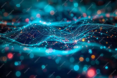 Premium Photo Machine Learning Algorithm Analyzing A Large Dataset And Finding Patterns