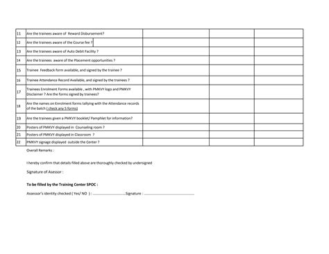 Assessors Feedback Form Annexure Mpdf