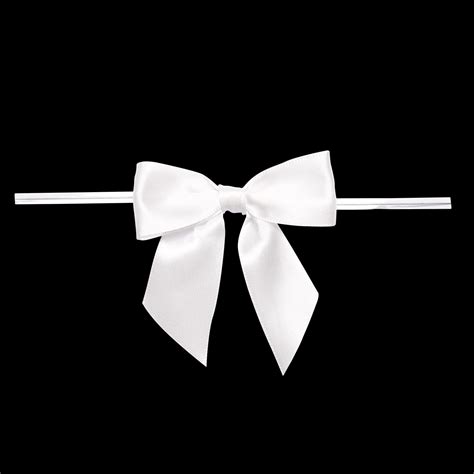 Rainbow Pana 60 Pack Twist Tie Bows For Treat Bags 25
