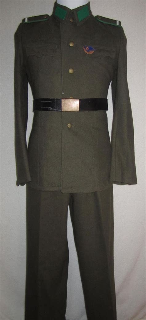 Uniformen Der Ddr Grenzpolizei Kvp Gefreiter Ausgeh Dienstuniform