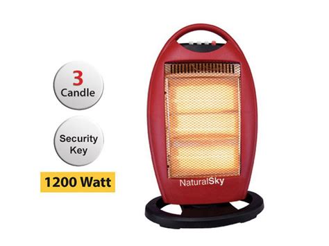 Electric Heater 3 Candle
