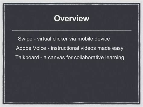 Emerging Technologies For The Classroom Ppt