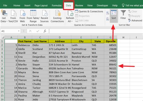 How To Move A Row In Excel