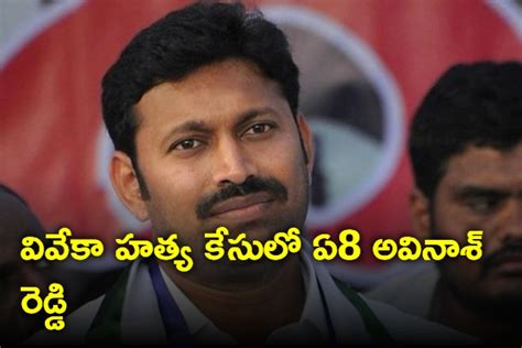 వివేకా హత్య కేసులో ఏ8 అవినాశ్ రెడ్డి కోర్టుకు తెలిపిన సీబీఐ
