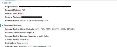 Api Put Request Return 401 Error In Ionic Stack Overflow