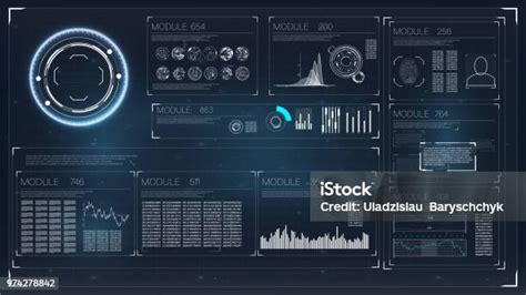 Hud Ui Env Futuriste Hud Et Infographie Éléments Dinterface Utilisateur