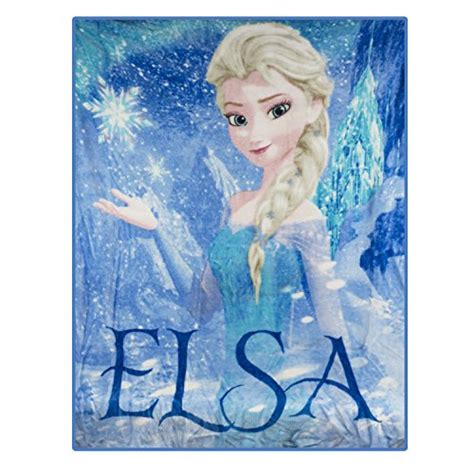 Disneys Frozen Silk Touch Elsa Palace Throw Blanket 40″x50″