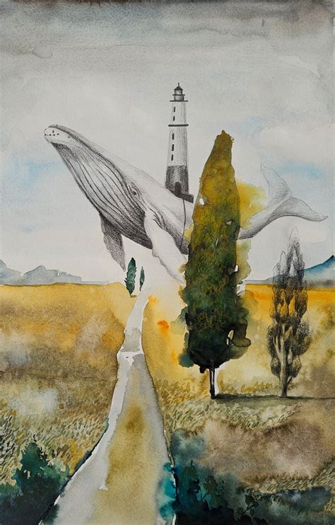 In The Magic Place Watercolour Evgenia Smirnova Artfinder