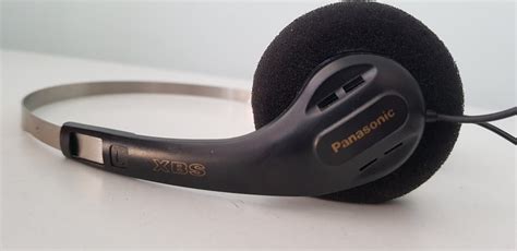 Panasonic Casti XBS Pt CD Portabil Walkman Discman MP3 Japan Audioweb