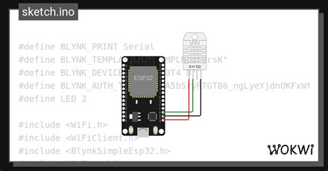 Iot Dht Wokwi Esp32 Stm32 Arduino Simulator