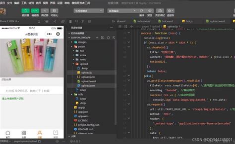 基于微信小程序垃圾分类自动识别app设计 计算机毕业源码设计天行数据垃圾分类小程序源码 Csdn博客